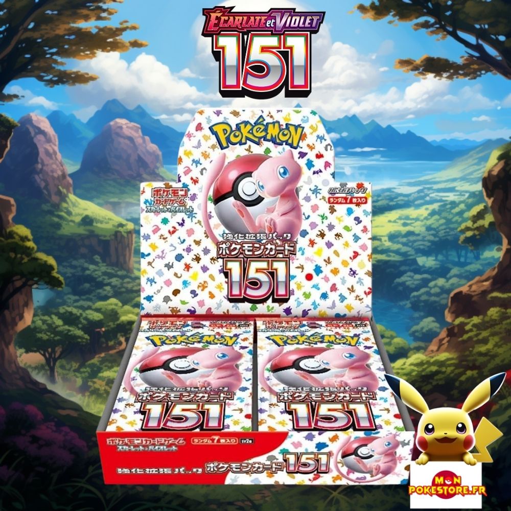 POKEMON - [SV2A] - Display - 151 - Japonais – Monpokestore