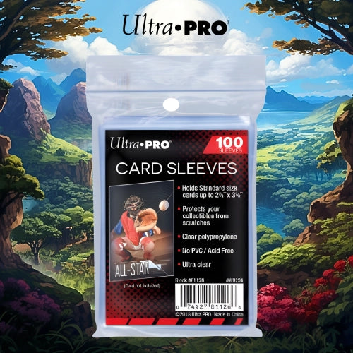 Ultra Pro - Sleeves x100 Standard Transparent – Monpokestore